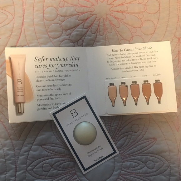 beautycounter | Makeup | Beautycounter Tint Skin Cleansing Balm Samples ...